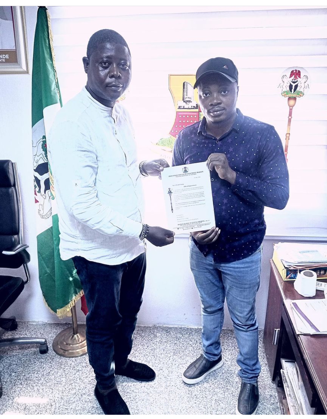 Rising Actor, Oginni Oluremi Gets Political Appointment