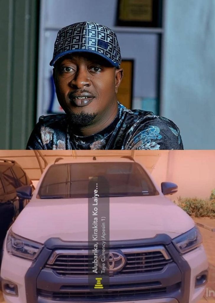 Fuji Maestro Taiye Currency Takes The Road In Style With His New Toyota