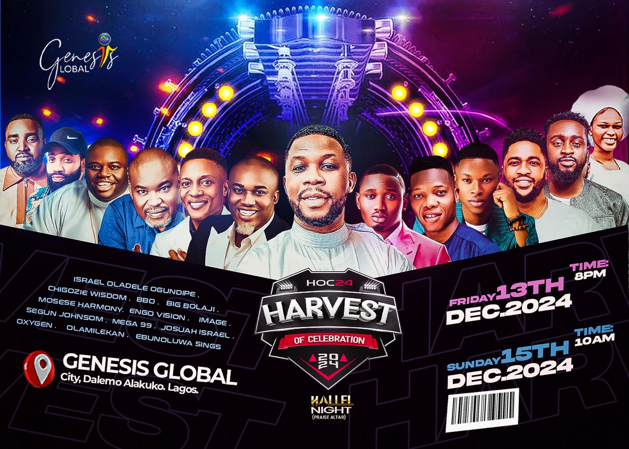 Countdown To The 2024 Harvest of Celebration At Genesis Global : A